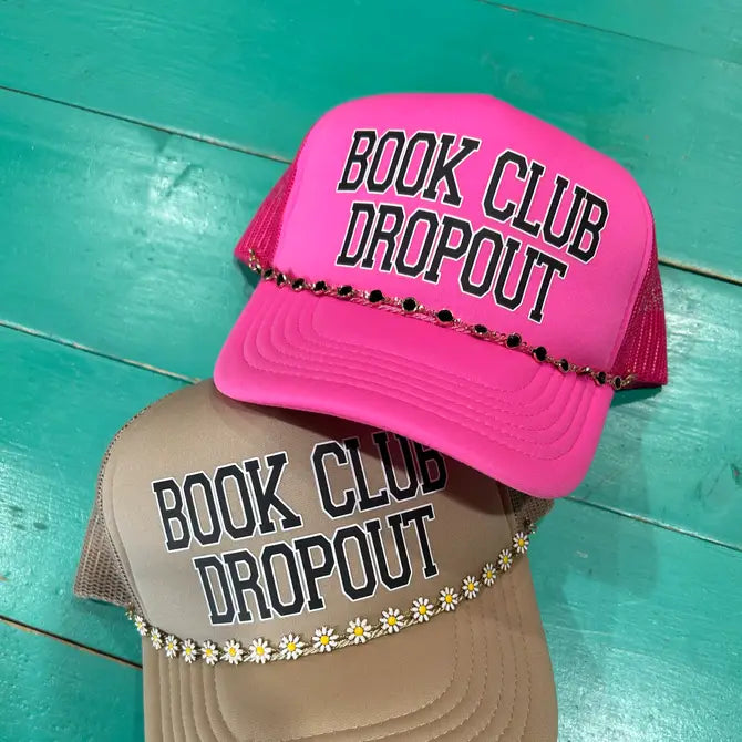 Book Club Dropout Trucker – Vibes Hat Company